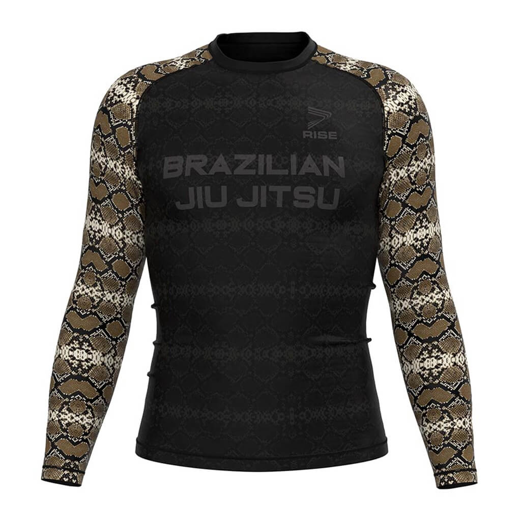 Classic Snake Pattern Jiu-Jitsu Rash Guard – RISEPECT