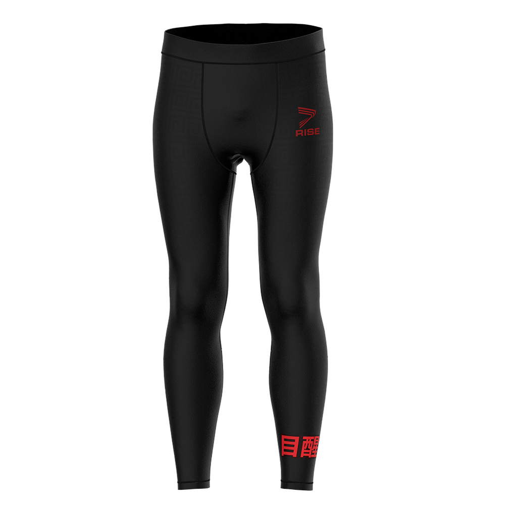 MMA BJJ Spats Compression Pants for Running-Black – RISEPECT