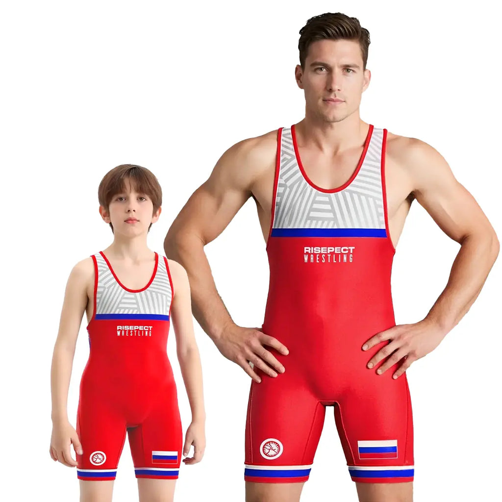Red Iron Fury Russian Classic Wrestling Singlet 3.0 – RISEPECT