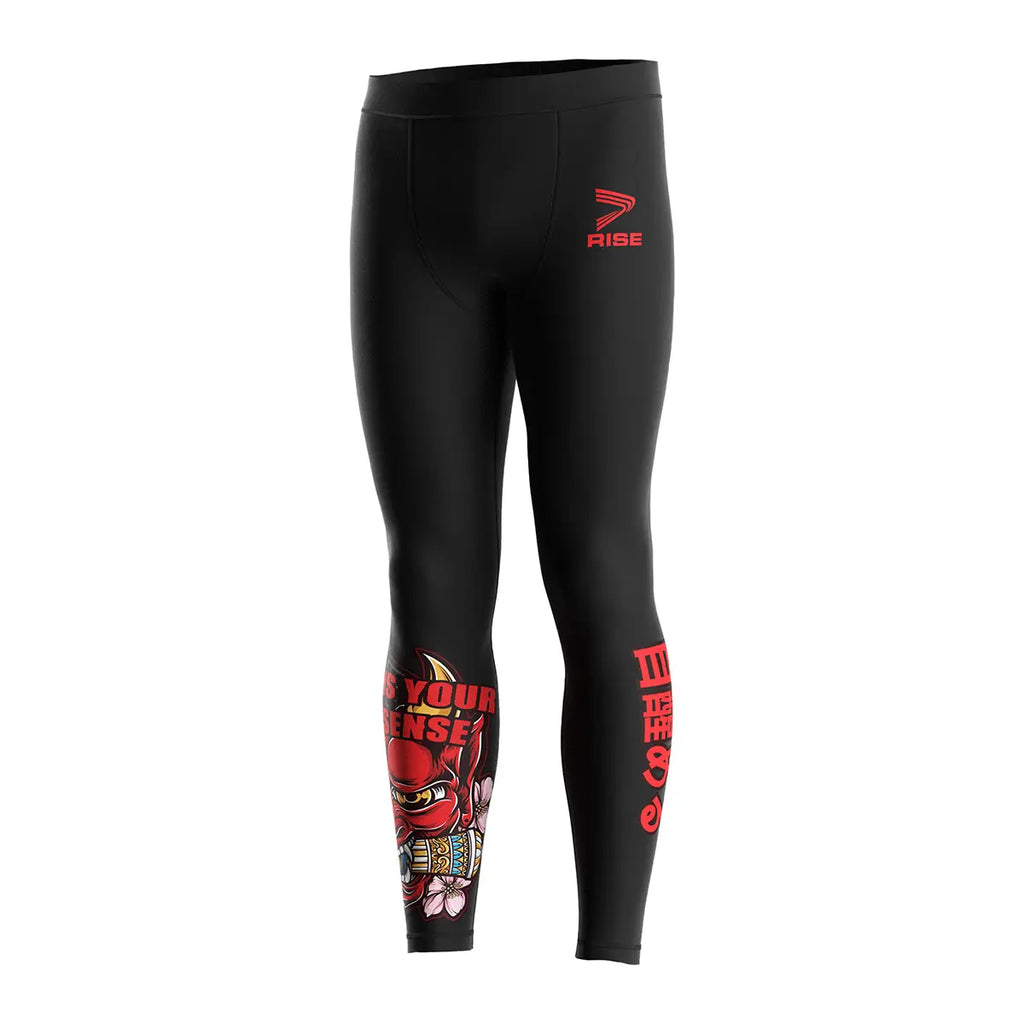 Japan Black MMA BJJ Spats Compression Pants – RISEPECT
