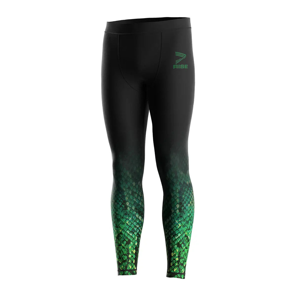 MMA BJJ Spats Compression Pants for Running-Dragon Scale – RISEPECT