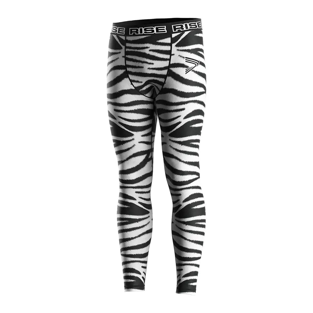 Zebra Print MMA BJJ Spats Compression Pants – RISEPECT