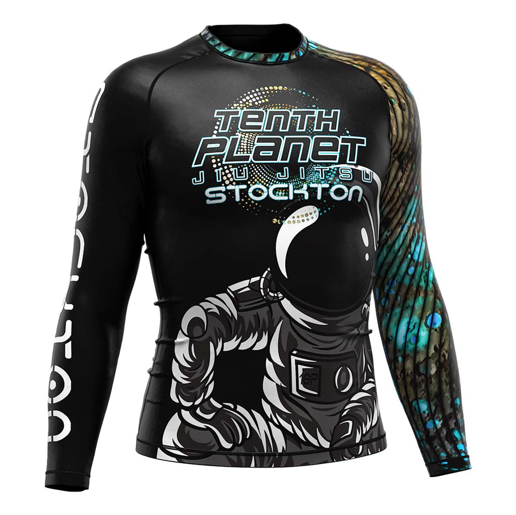 Space Astronaut BJJ LS Rash Guard – RISEPECT